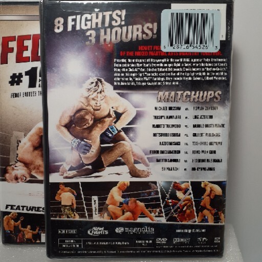 New DVDs Lot of 3 Fedor Returns MMA Japan HDnet 8 Fights 2008 Release 3 ...