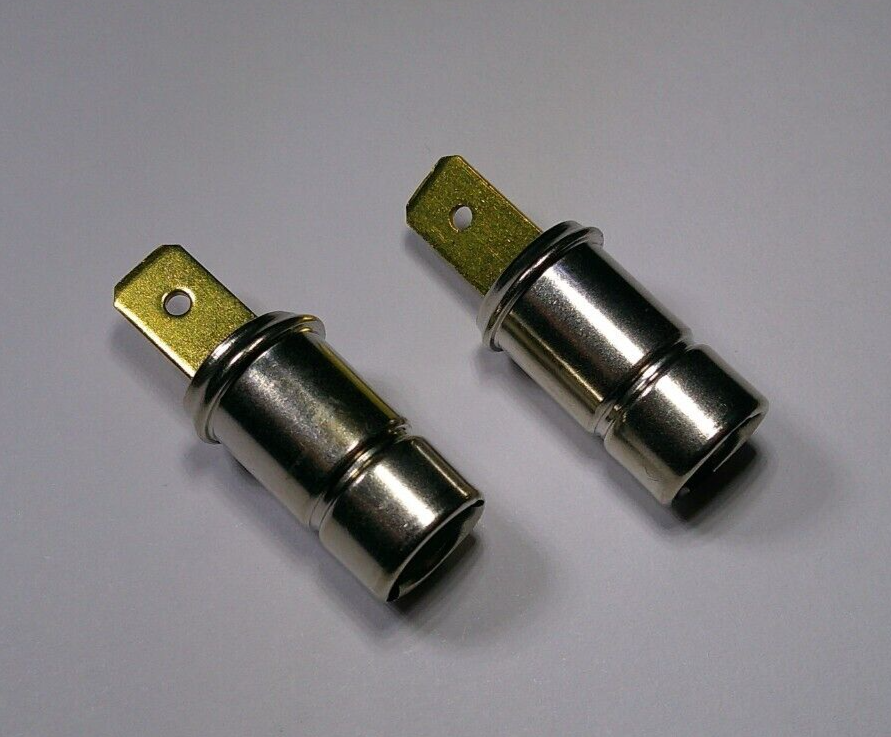 DASH BULB SOCKET INSTRUMENT LIGHT 1 PRONG VW BUG BUS GHIA T (2 PACK ...