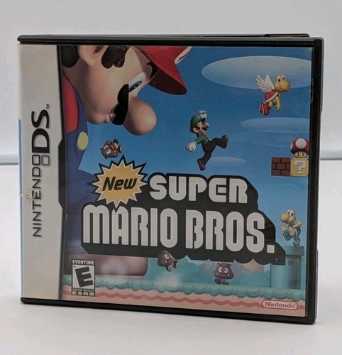 New Super Mario Bros. Nintendo DS Complete In Box CIB Tested & Working ...