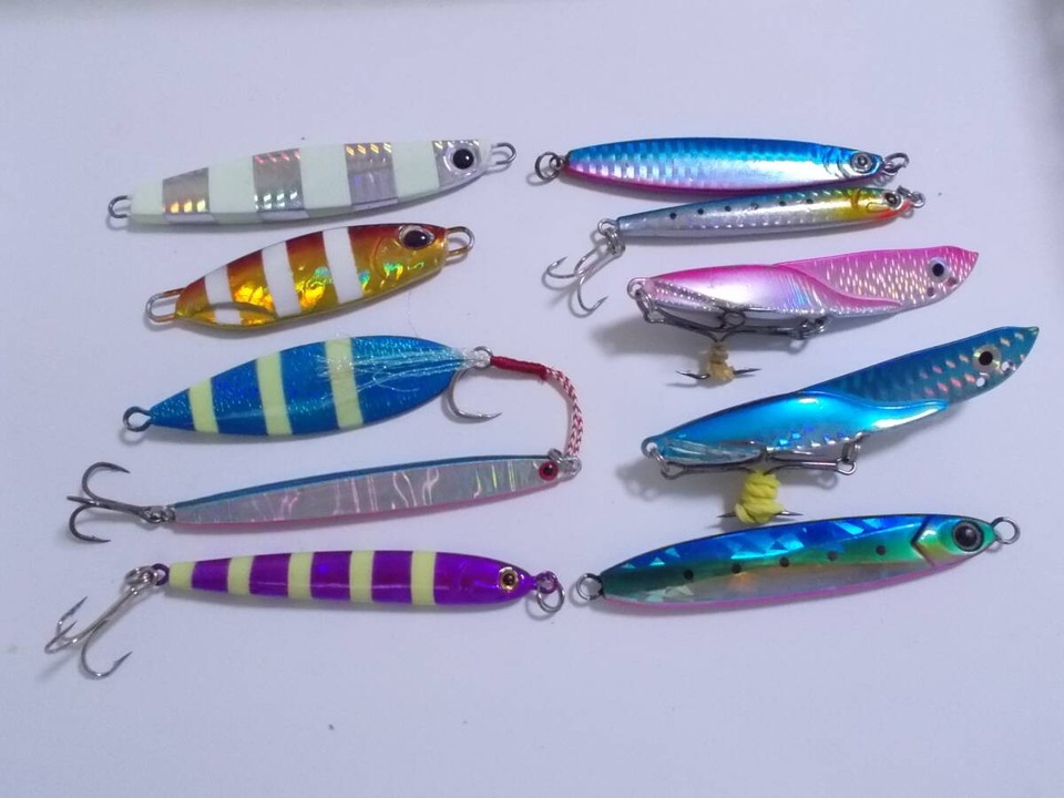 Metal Jig Approx. 28 60G Set Of 10 Shore Jigi Light Jigging Nearby Sea ...
