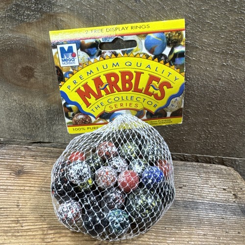 Mega Marbles Vacor New In Net Bag Galaxies Marbles | eBay