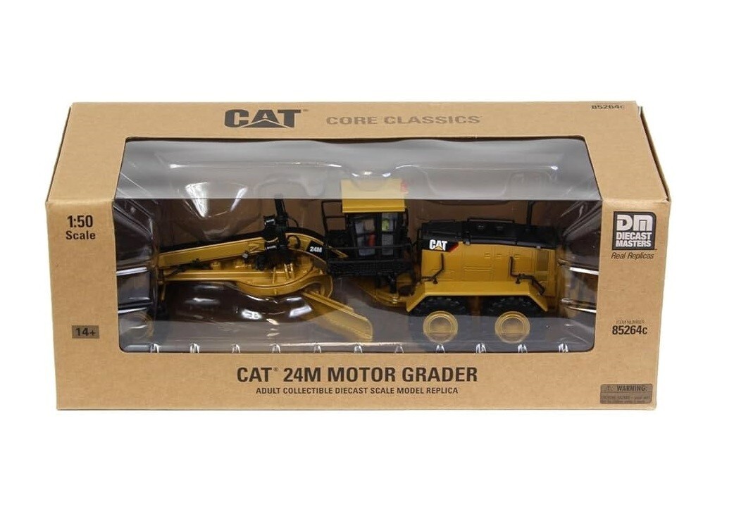 Caterpillar Cat 24M Motor Grader - Diecast Masters 1:50 Scale Model ...