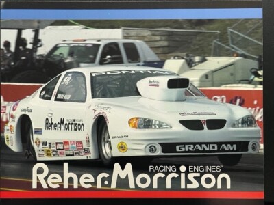 VRHTF NHRA RARE BRUCE ALLEN "REHER MORRISON" PRO STOCK HAND OUT | eBay