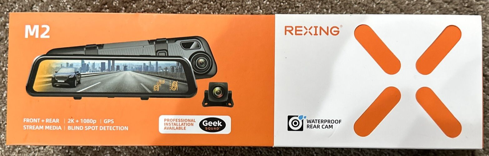 Rexing M2-BBY Dash Camera - Black for sale online | eBay