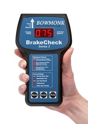 Bowmonk BrakeCheck Decelerometer or Brake Tester for MOT or Truck ...