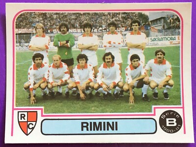 Rimini, Team Figurine Sticker N.474 * Panini Collection 1980/1981 | eBay