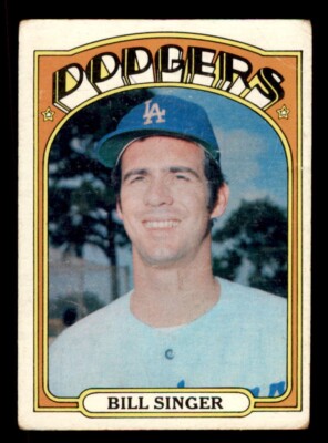1972 Topps Baseball #25 Bill Singer GD | eBay