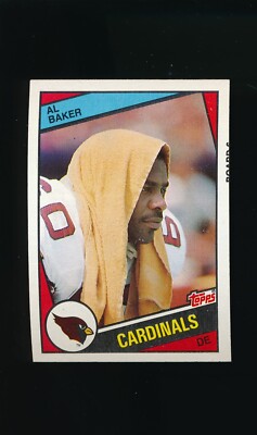 1984 Topps #339 Al Baker * Defensive End * St. Louis Cardinals *VG/VG ...