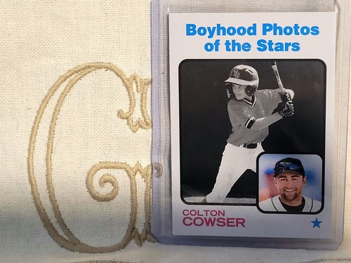 Colton Cowser, Orioles, 2022 Topps Heritage Minor League Boyhood Stars ...