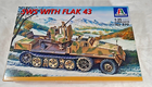 Italeri 1/35 German SWS with Flak 43 Halftrack - NEW Kit - Sealed Bags ...