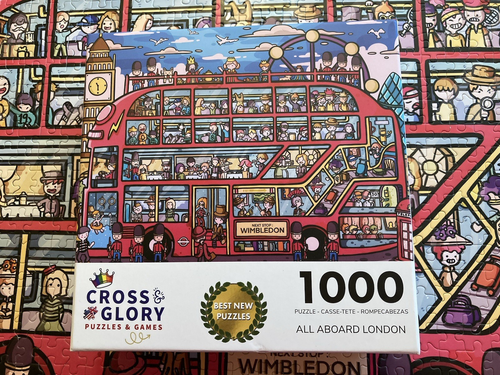 Cross & Glory Jigsaw Puzzle “All Aboard London” - 1000 Pieces ...