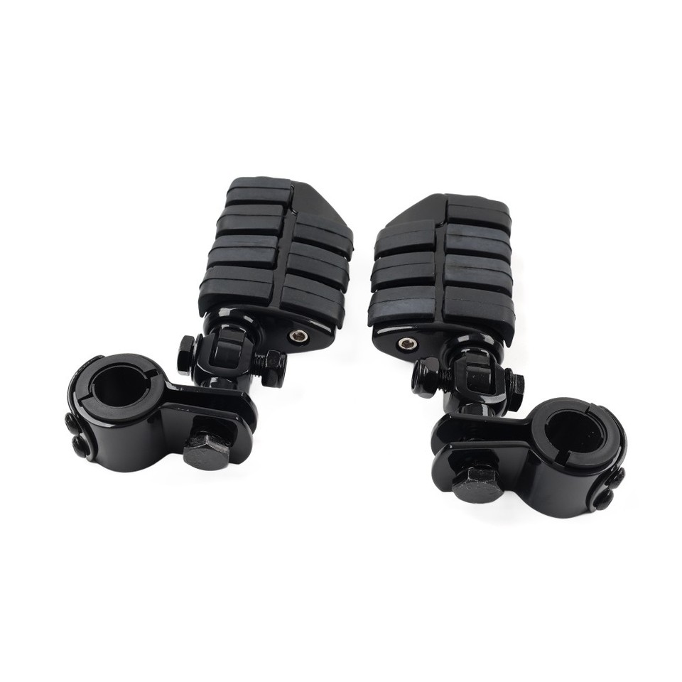 Universal Motorcycle Footpegs Highway Pegs Foot Rest 1-1/4" For Harley ...