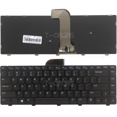 Genuine for DELL Inspiron 14 3421 Laptop US Keyboard F0XRV DELL P/N ...