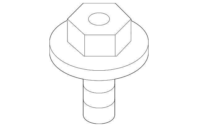 BMW 07119905807 Genuine OEM Factory Original Mount Bracket Screw for ...