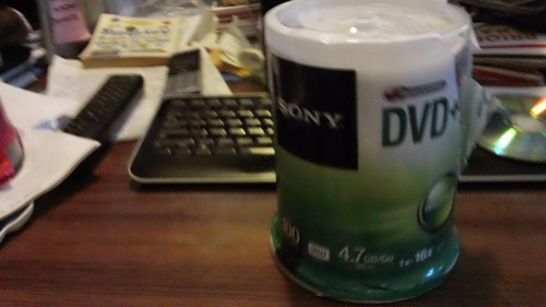 SONY DVD+R Blank Optical Media Disc 4.7GB 16x 100-Pack with Spindle New ...