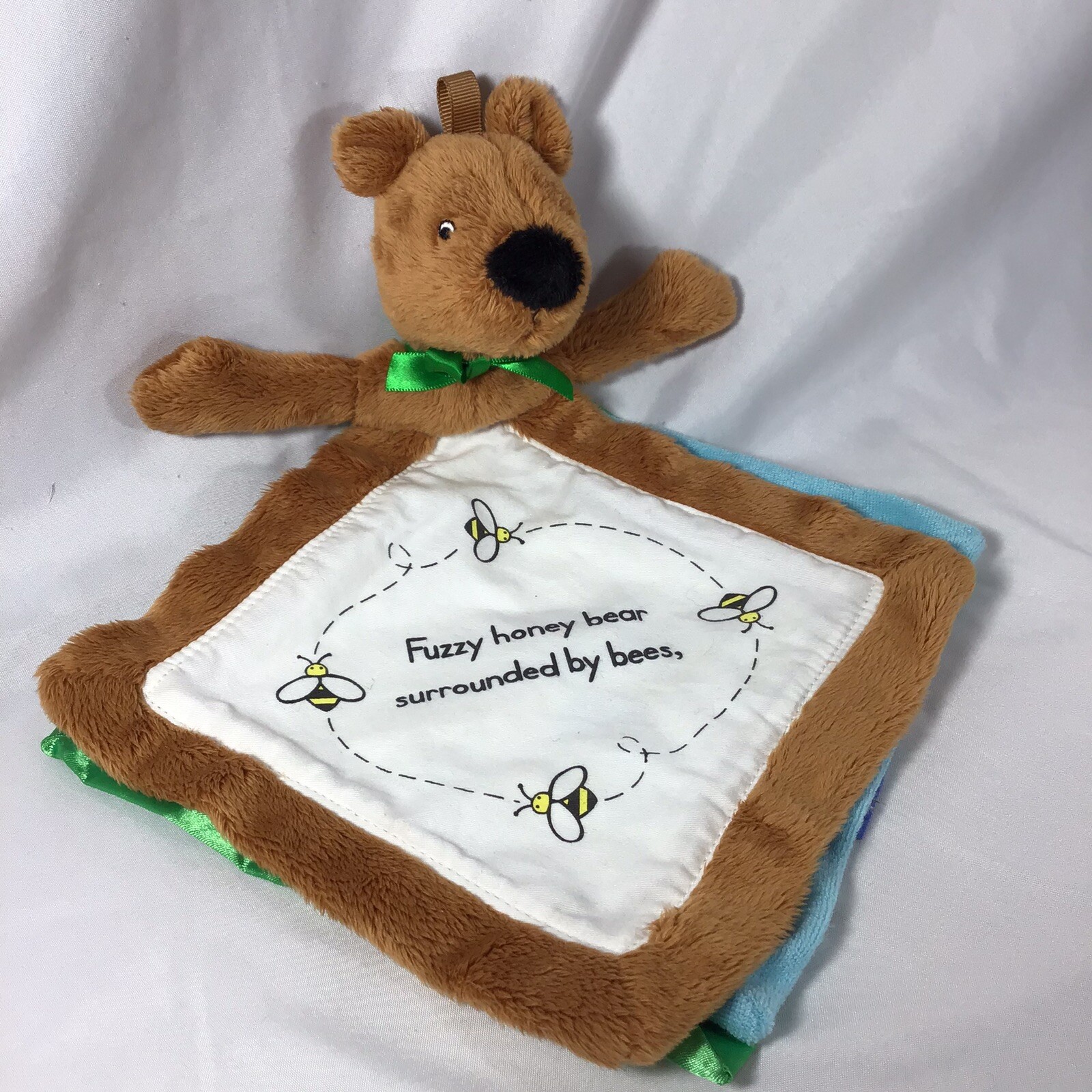 North American Plush Cozy Bear Say Please Storybook Lovey Book 2013 | eBay