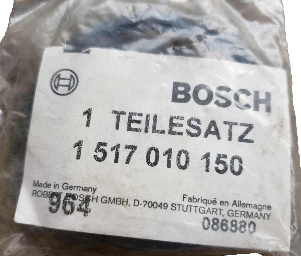 BOSCH TEILESATZ 1 517 010 150 / 517010150 Kit For Pumps Motor 086880 | eBay