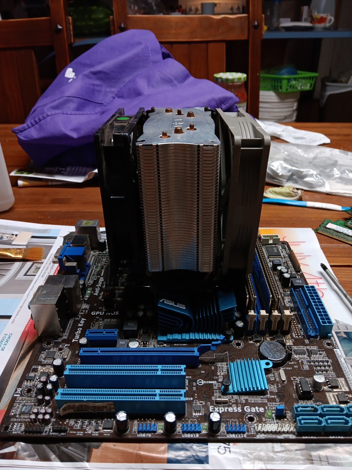 Motherboard Combo Cpu Gpu Retro Pc Setup Phenom II X4 B55 Radeon 4670 ...