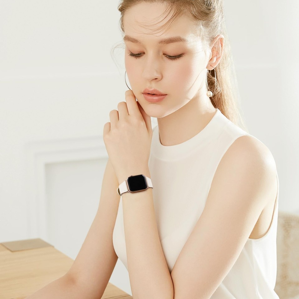 MNBVCXZ Compatible with Apple Watch Band 38mm 40mm 41mm 42mm 44mm 45mm ...
