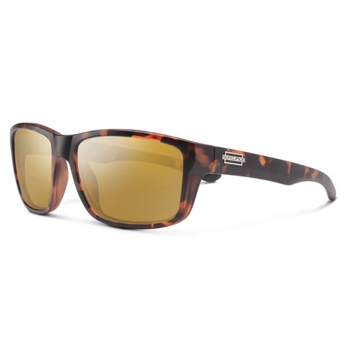 Suncloud Mayor Sunglasses Unisex Matte Tortoise Polarized Sienna Mirror ...