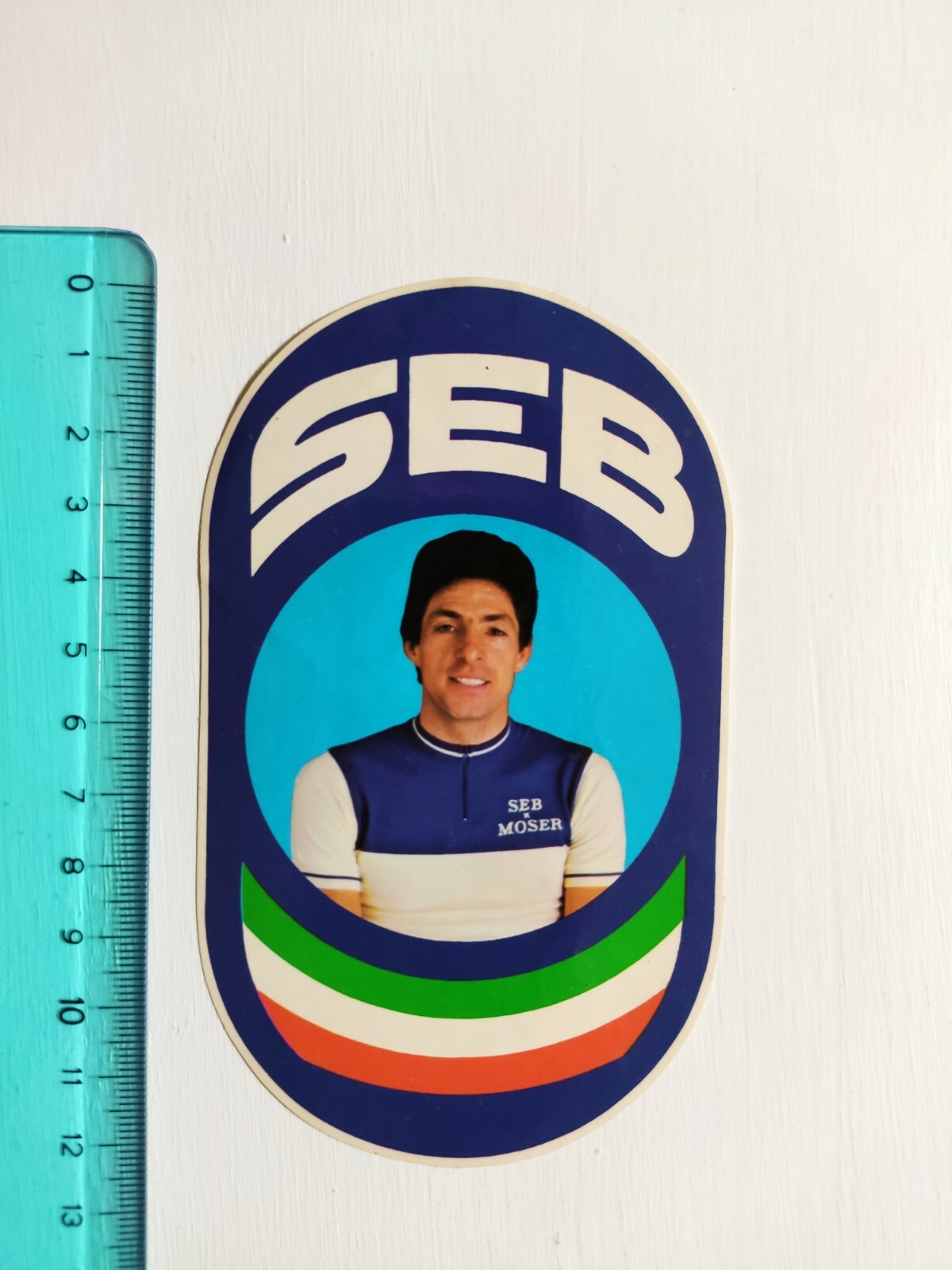 Adhesive Seb Francesco Moser Shoes Sticker Autocollant Vintage 80s ...