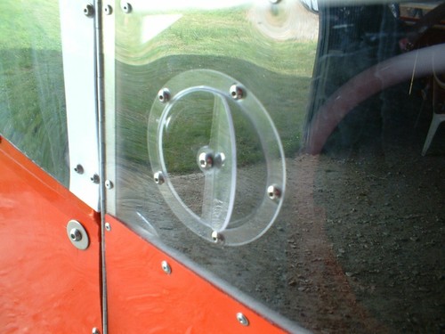 plexiglass Air Vents x2 Aircraft Cockpit Windscreen Fresh Air Vents 57 ...