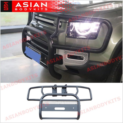 Grille Guard Bull Bar for Land Rover Defender L663 90 / 110 / 130 2020 ...