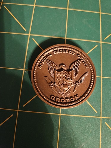 Navy Special Security Office SSO Challenge Coin GROTON CT Naval ...