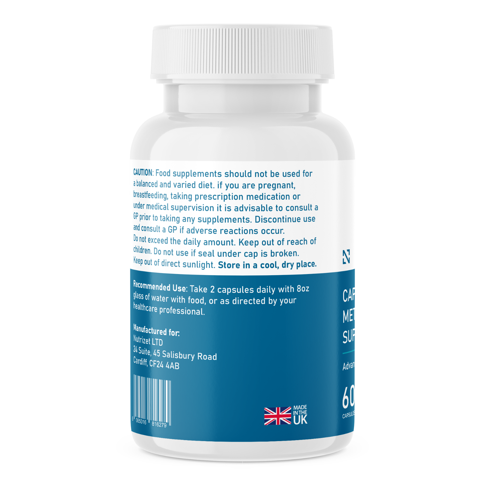 Style Capsules For Metabolism Support - One Months supply - 60 Capsules ...