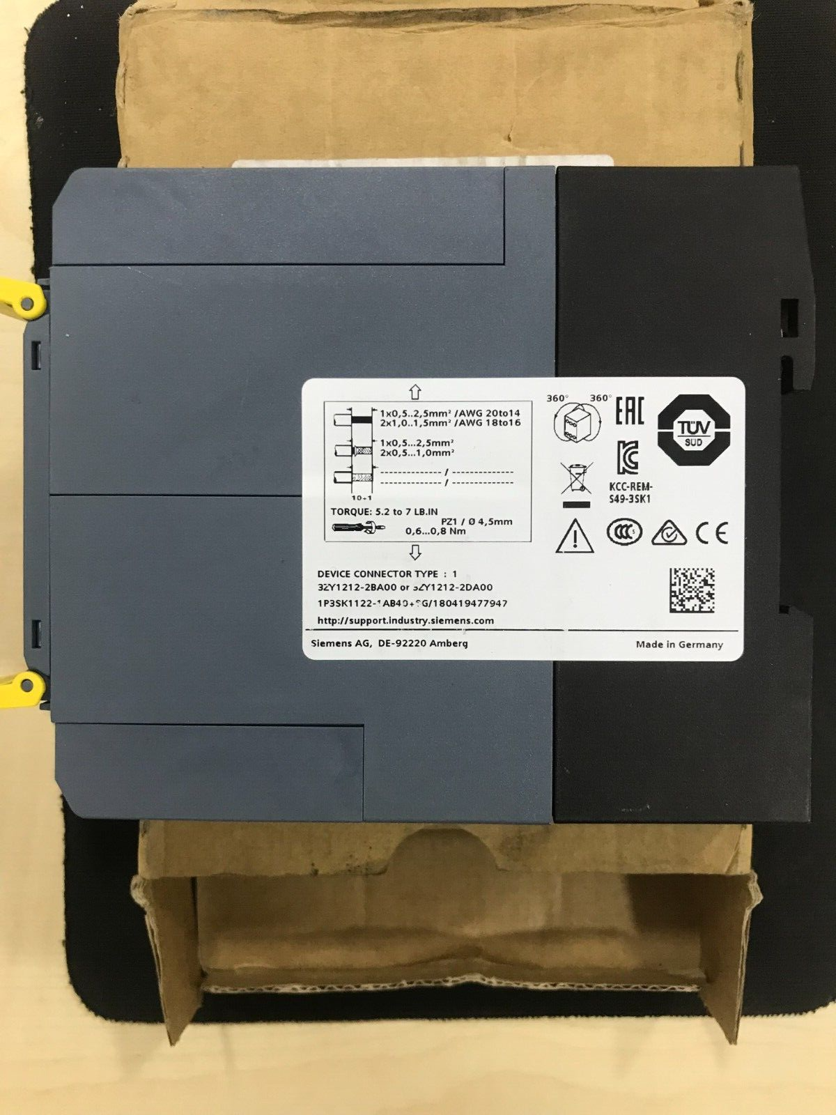 Siemens safety relay 3SK1122-1AB40 | eBay