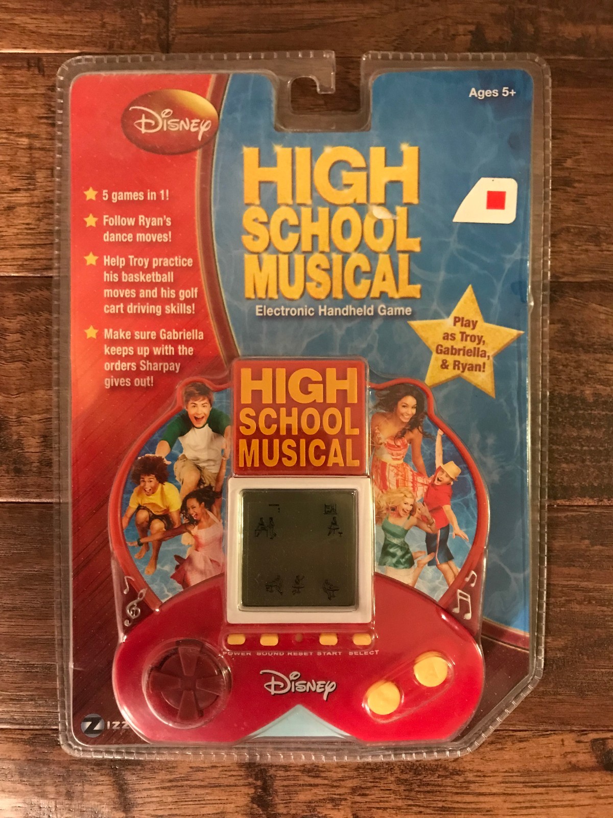 2008 Zizzle (Disney) "HIGH SCHOOL MUSICAL" Electronic Hand-Held Game ...