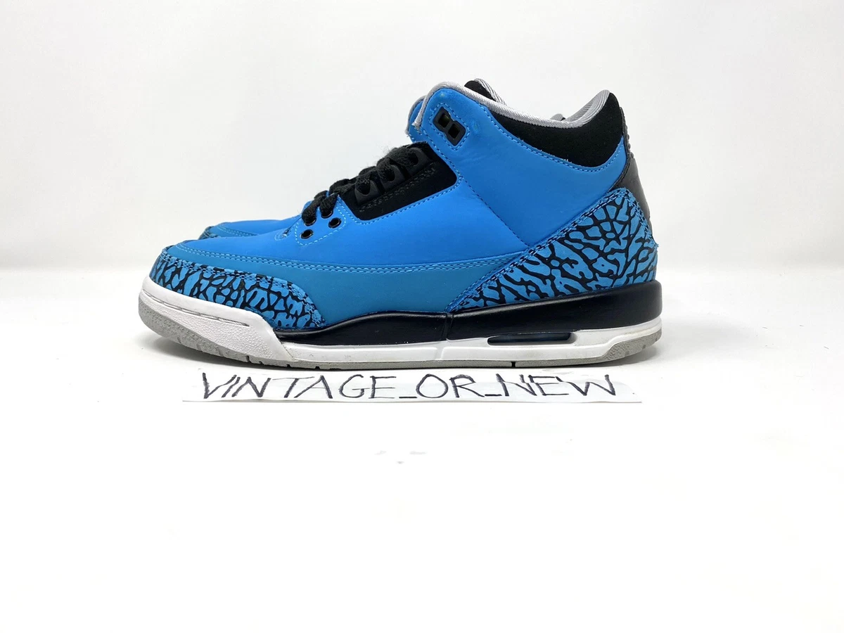 Jordans 3 Powder Blue
