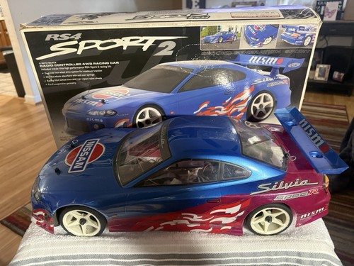 HPI Racing RS4 Sport 2 Nissan Silvia 4wd Vintage RC | eBay