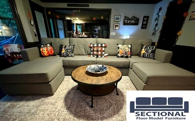 Modern 6-Piece Sectional Couch - Customizable Configuration - Comfy | eBay