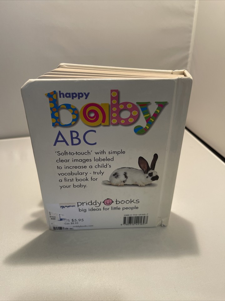 Happy Baby Ser.: Happy Baby: ABC by Roger Priddy (2003, Children's ...