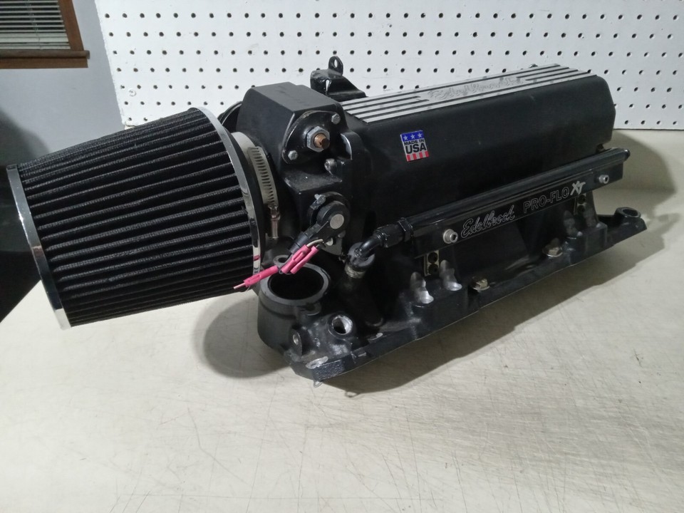 Edelbrock EFI Manifold Pro Flow XT Set Up For Sbc 7137 | eBay