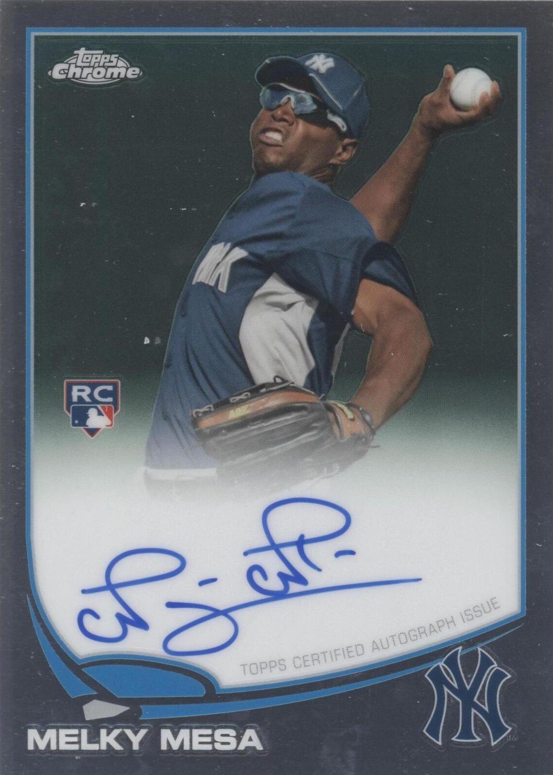 2013 Topps Chrome - Melky Mesa #157 Rookie Autographs (AU, RC) for sale ...