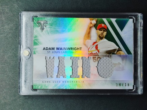 ***2015 Topps Triple Threads ADAM WAINWRIGHT "WAINO" game-used ...