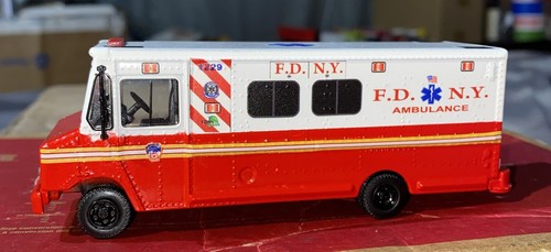 Kitbash 1 Of 1 Custom Made Rescue Ambulance New York Fire Department FDNY 1/64 | eBay