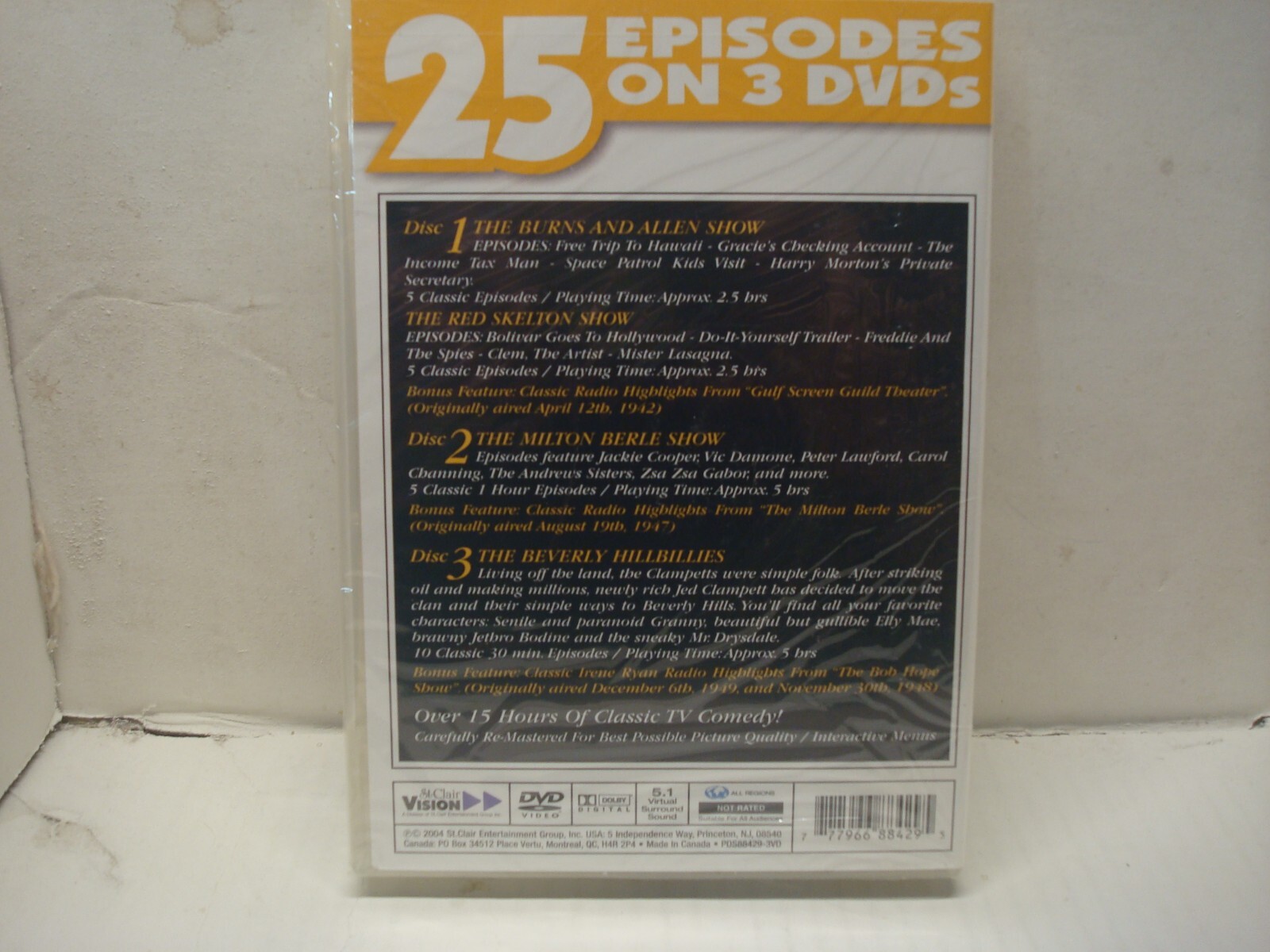 Classic TV Comedy (DVD, 2004, 3-Disc Set) for sale online | eBay