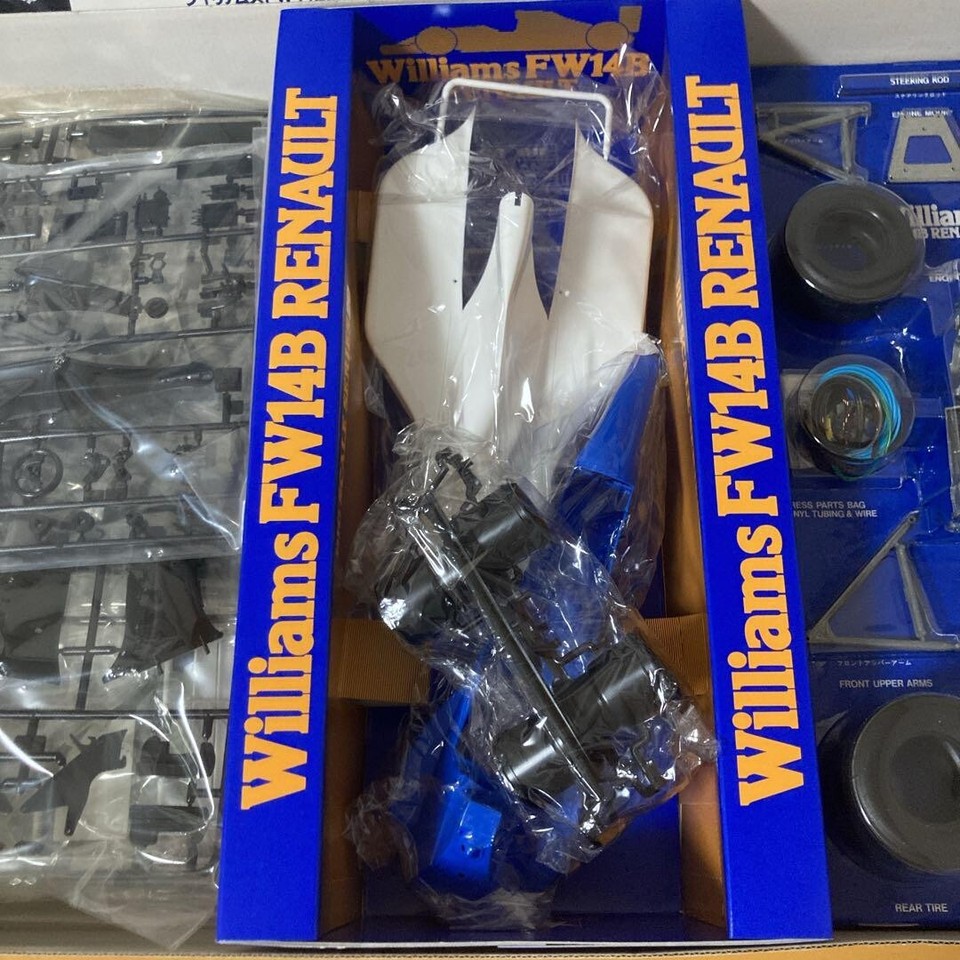 TAMIYA 1/12 Williams FW14B Renault Big Scale Series No.29 Plastic Model ...
