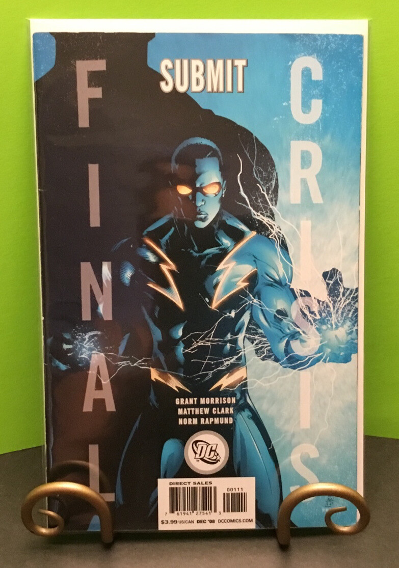 Final Crisis Submit Comic #1 Cover B Variant Final Print Grant Morrison ...
