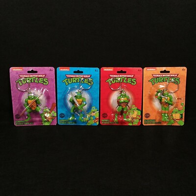 Teenage Mutant Ninja Turtles TMNT - SEALED Keychain Lot - Nickelodeon ...