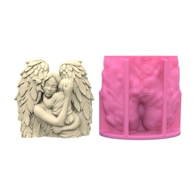 Angel Silicone Mold DIY Plasters Table Ornament Tool Scented Mold | eBay UK