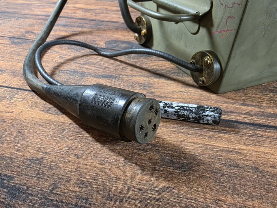 Ww2 US Army BC 1141 Amplifier for Metal/Mine Detector Set w/carrying ...