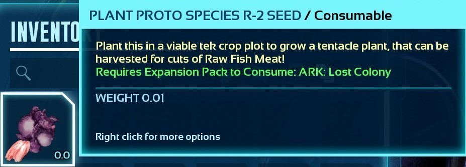 🔥ARK Survival Ascended PvE Plant Proto Species R - Seed (meat seed) | eBay