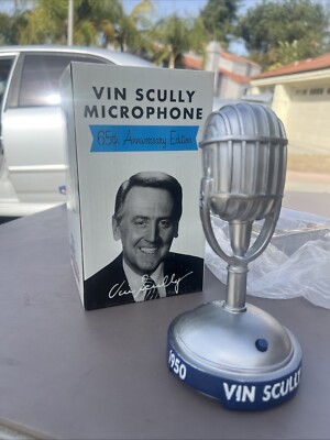 Vin Scully Talking Microphone 65th Anniversary — New Open Box — 2014 ...
