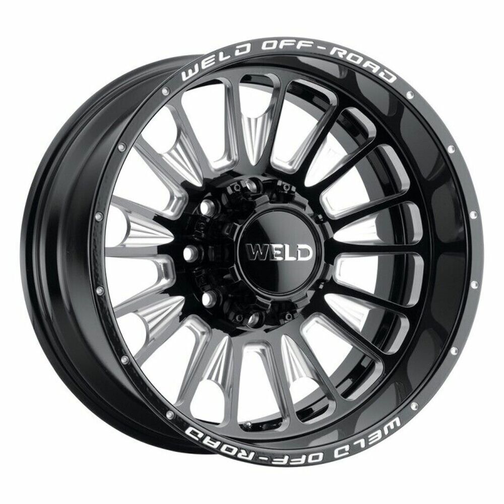 Weld Off-Road W121 20X10 Scorch 6X135 6X139.7 ET13 BS6.00 Gloss Black ...