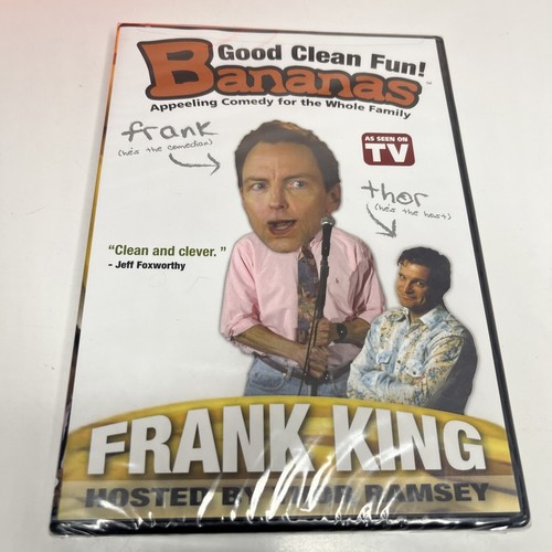 Bananas: Frank King [Good Clean Fun!] (DVD, 2006) Brand New Sealed Rare ...