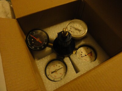 TapRite? Primary Triple Gauge Co2 Beer Regulator W/ Pressure Check ...